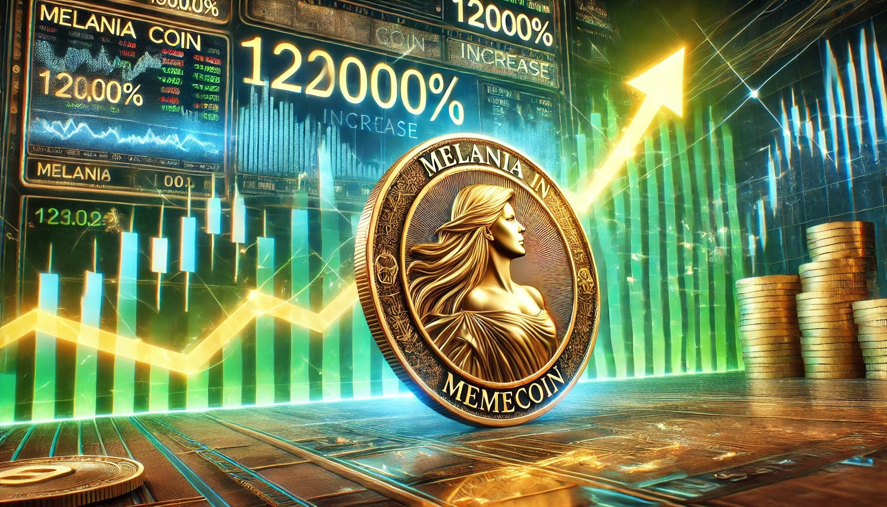 $Melania coin and Trump Coin Pull Separately as Bitcoin Dips