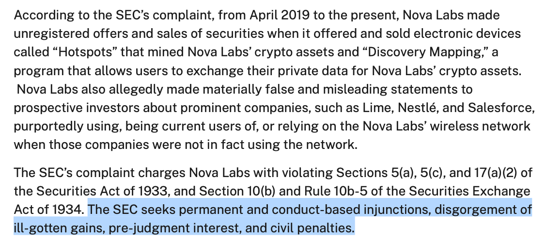 Breaking: SEC Takes Down Nova Labs for Alleged Crypto Fraud! - The Bit Journal