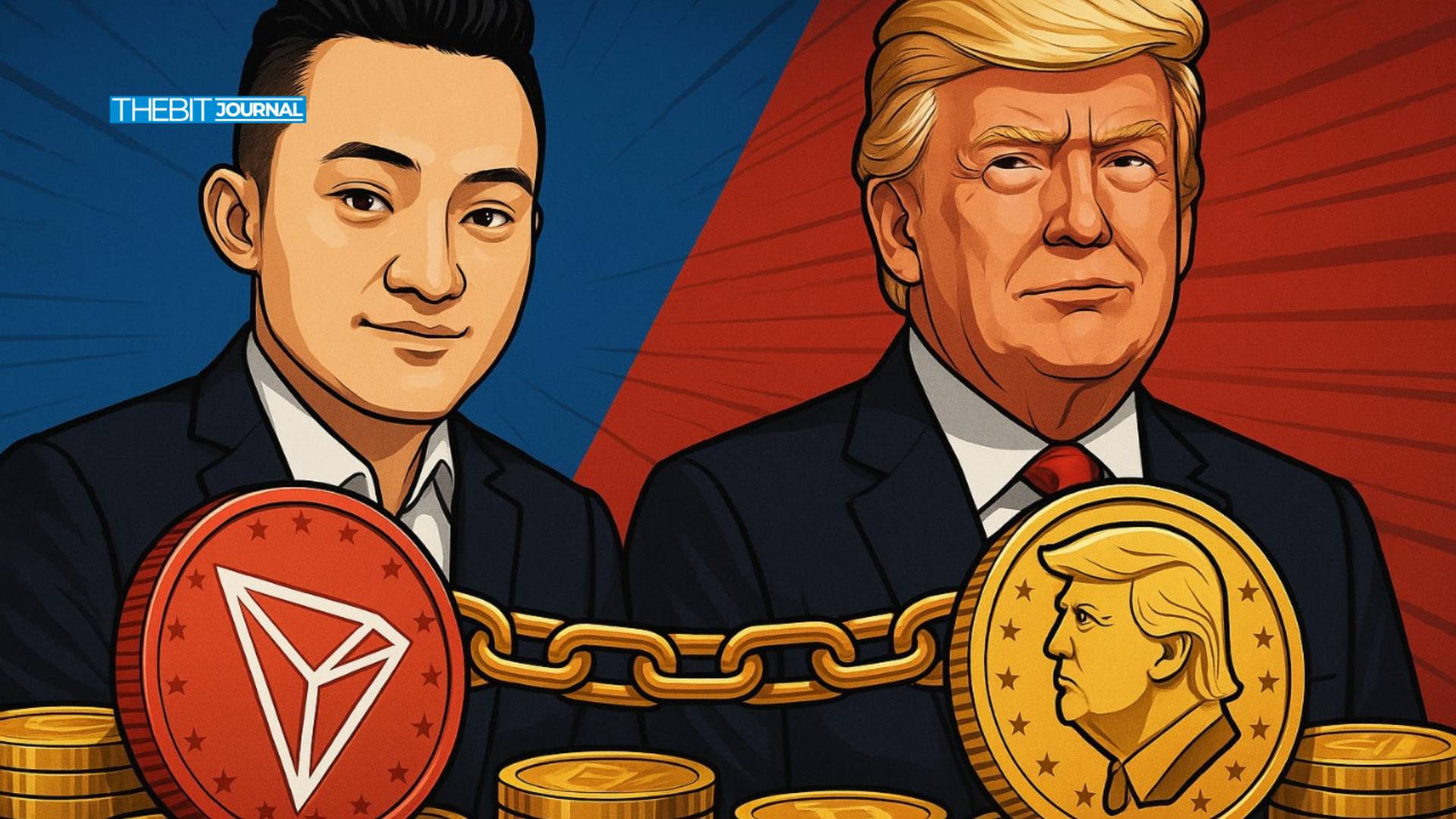 Justin Sun Trump Meme Coin Bet Shocks Crypto With $100M