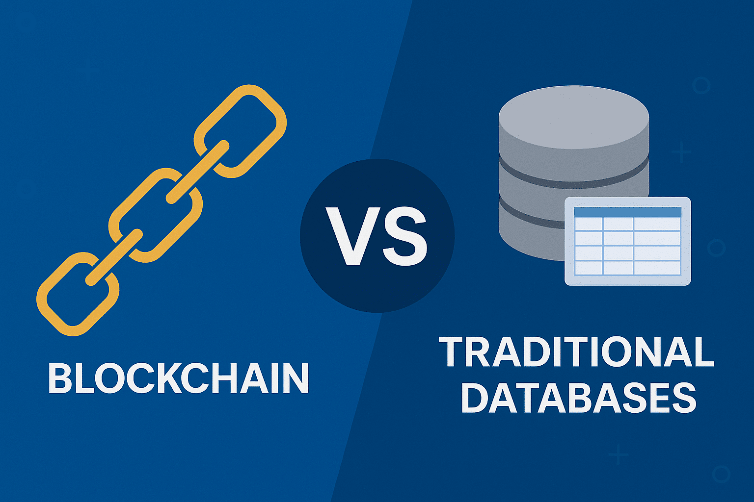 Blockchain vs Traditional Databases: Key Differences Explained
