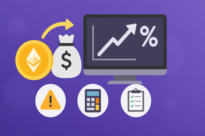 How to Earn Passive Income with DeFi Staking | Simple Guide with Risks ...