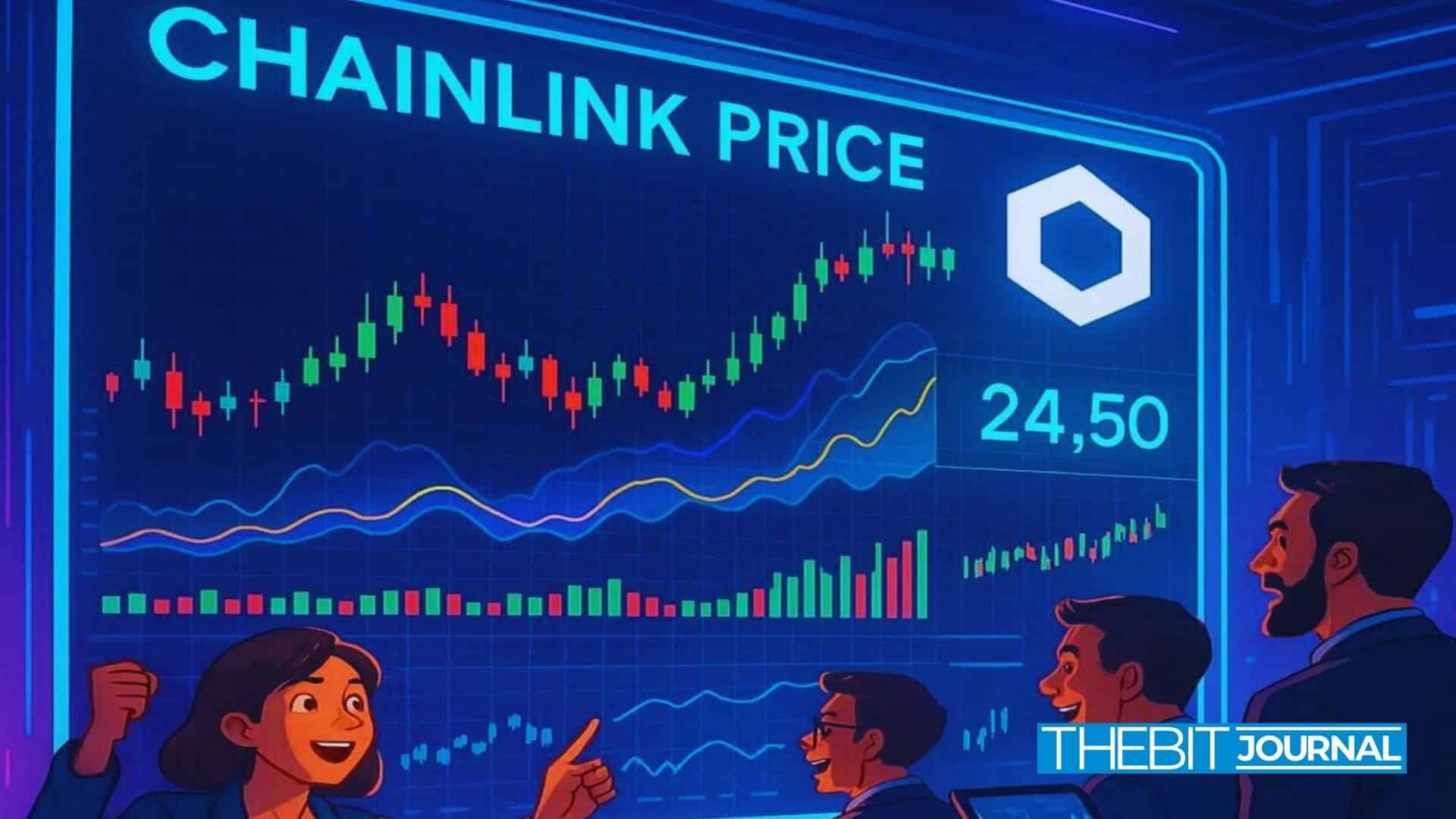 Chainlink Surge Gains Momentum with U.S. Data and ETF Filing