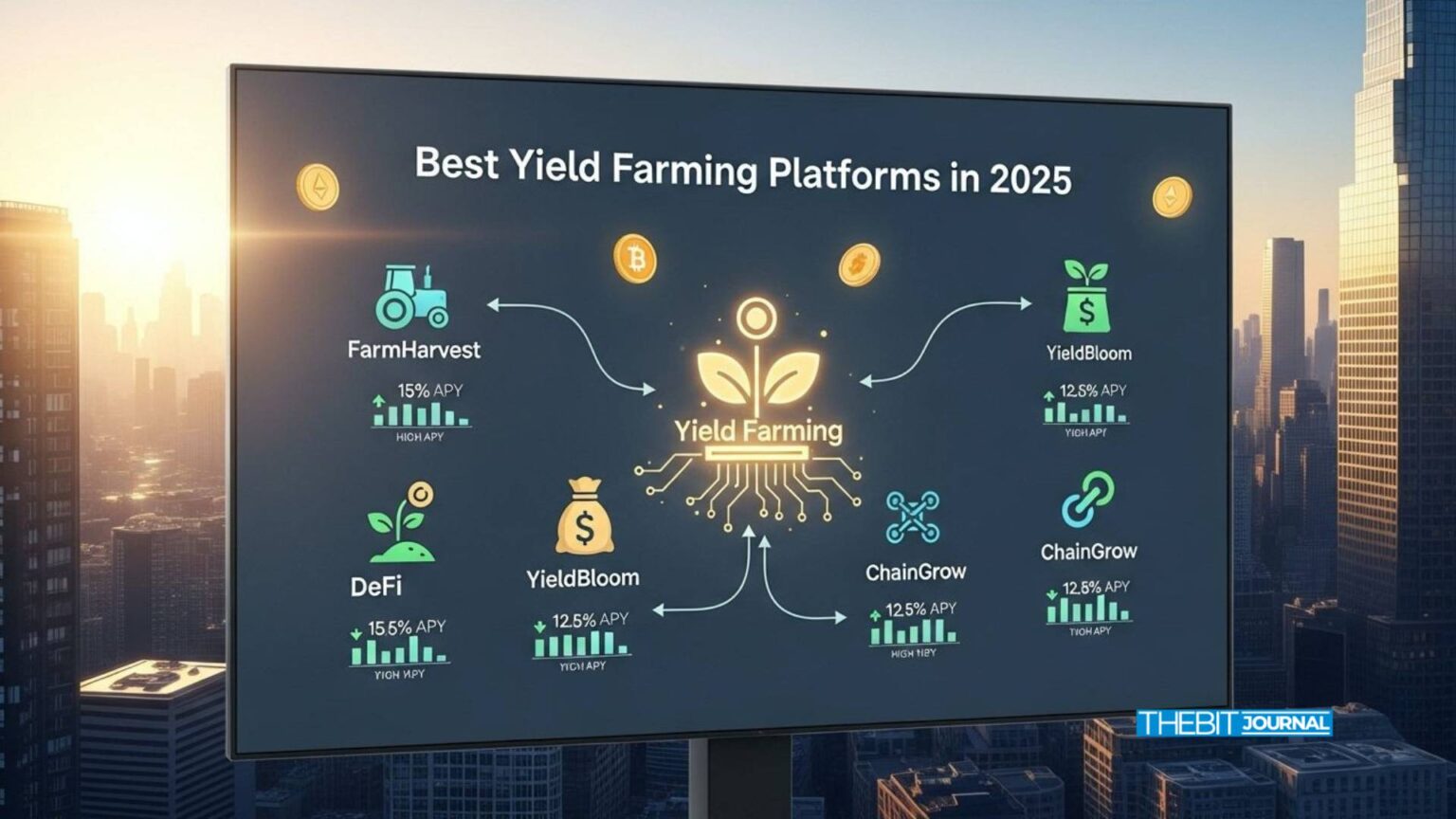 Best Yield Farming Platforms 2025: Top DeFi Picks