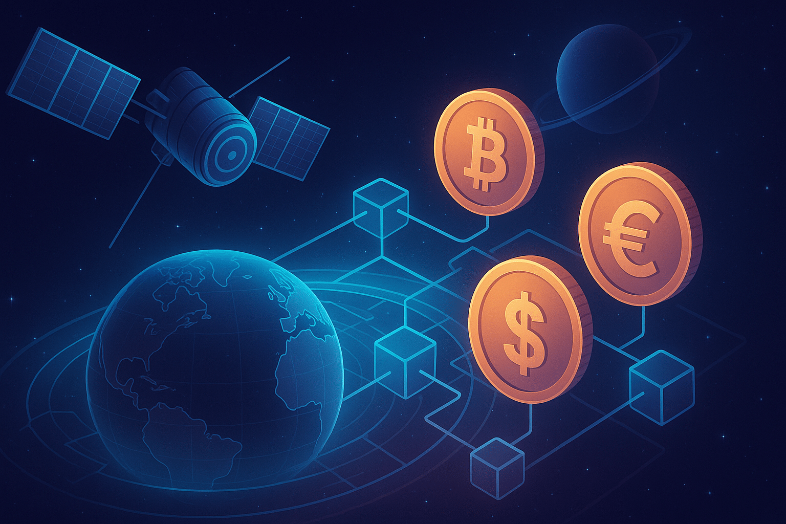 Space Economy Tokens and Blockchain for Satellite Finance