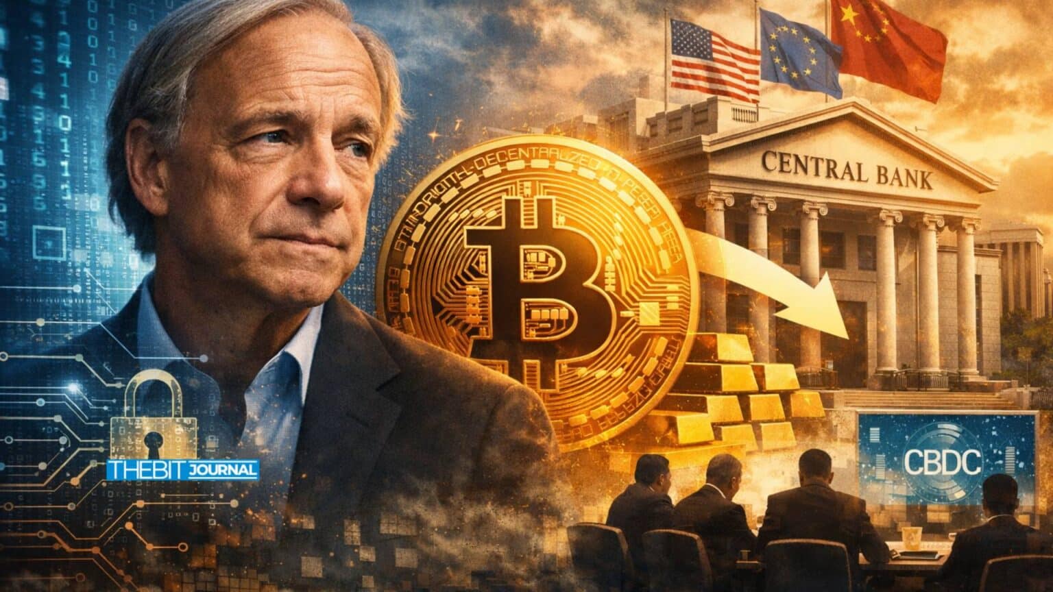 Dalio Warns Bitcoin Is Not Built for Central Bank Reserves