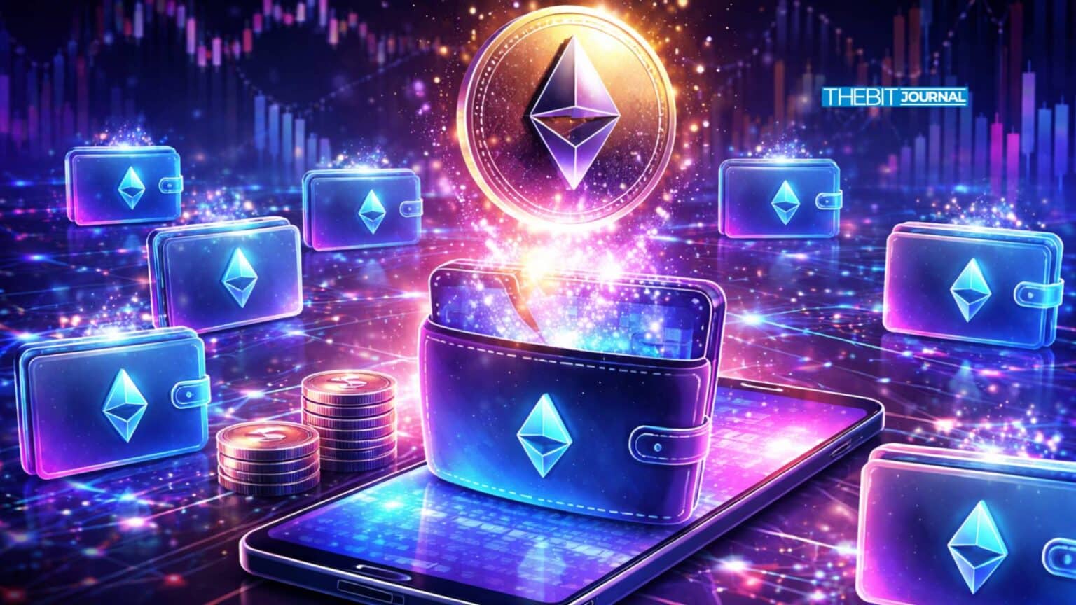 Ethereum Wallet Growth Peaks at 327K: Can ETH Price Catch Up?