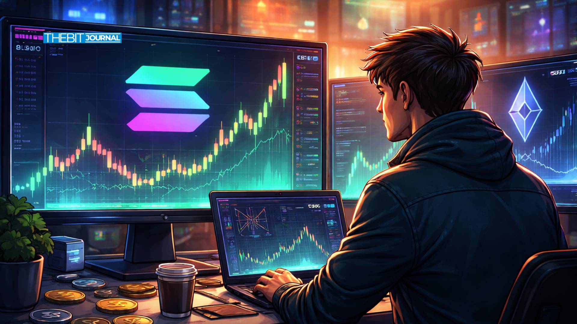 Solana vs Ethereum: Perps Volume Flip Signals Faster Risk